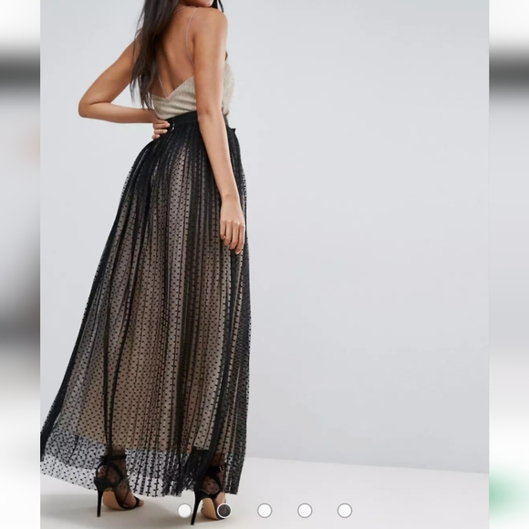 ASOS | Skirts | Asos Tulle Spot Maxi Skirt | Poshmark
